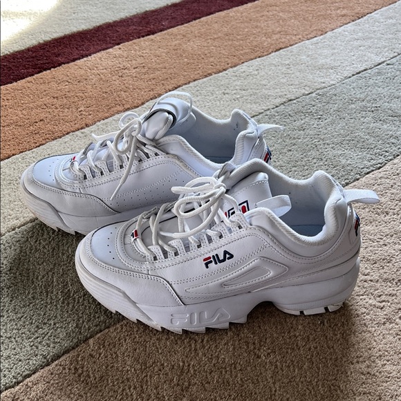 Fila | Shoes | Fila Disruptor Ii Classic White Sneakers | Poshmark